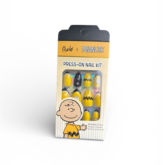 RUDE | Makeup | Rude X Peanuts Nail Kit Yellow And Black | Poshmark